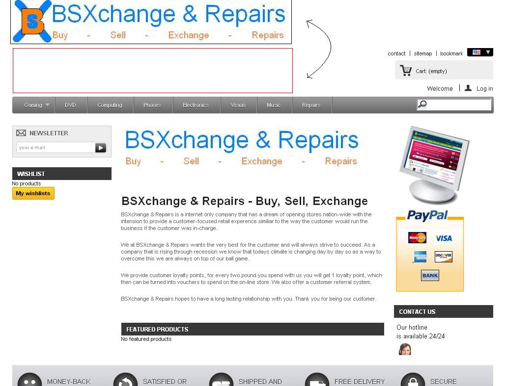 Logo placement - Configuring and using PrestaShop - PrestaShop Forums