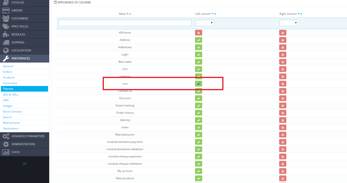 [RESOLVED][CMS] How to add CMS block on the left column of the CMS Page ? - Configuring and ...