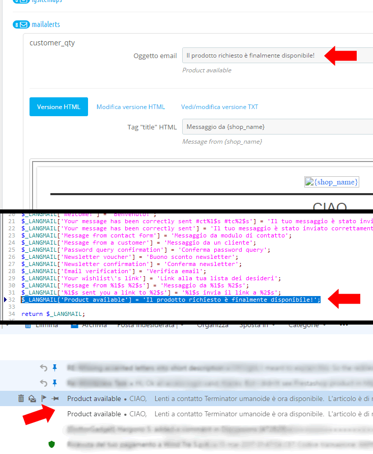 Translate Email Subject Of Email Sent From Mail Alerts Module Configuring And Using