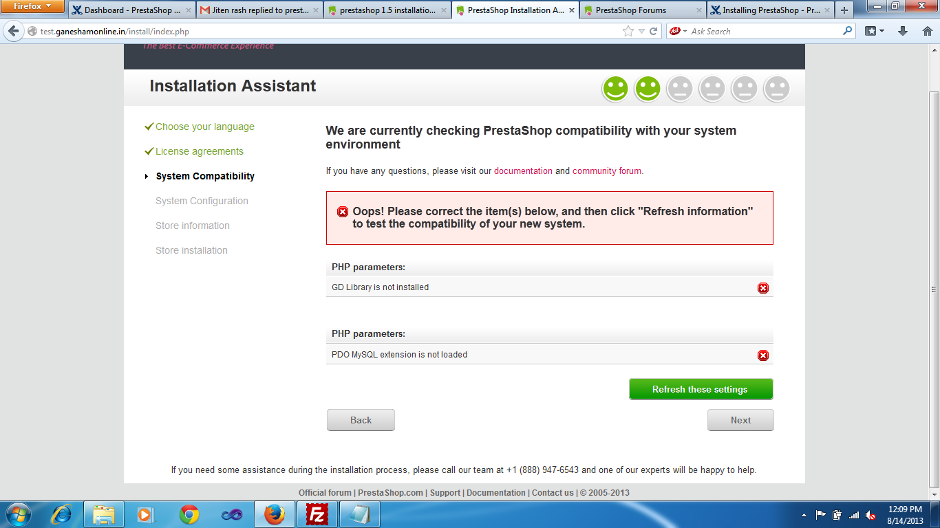 Prestashop 15 Installation Problem Installing Prestashop For The First Time Prestashop Forums 2797