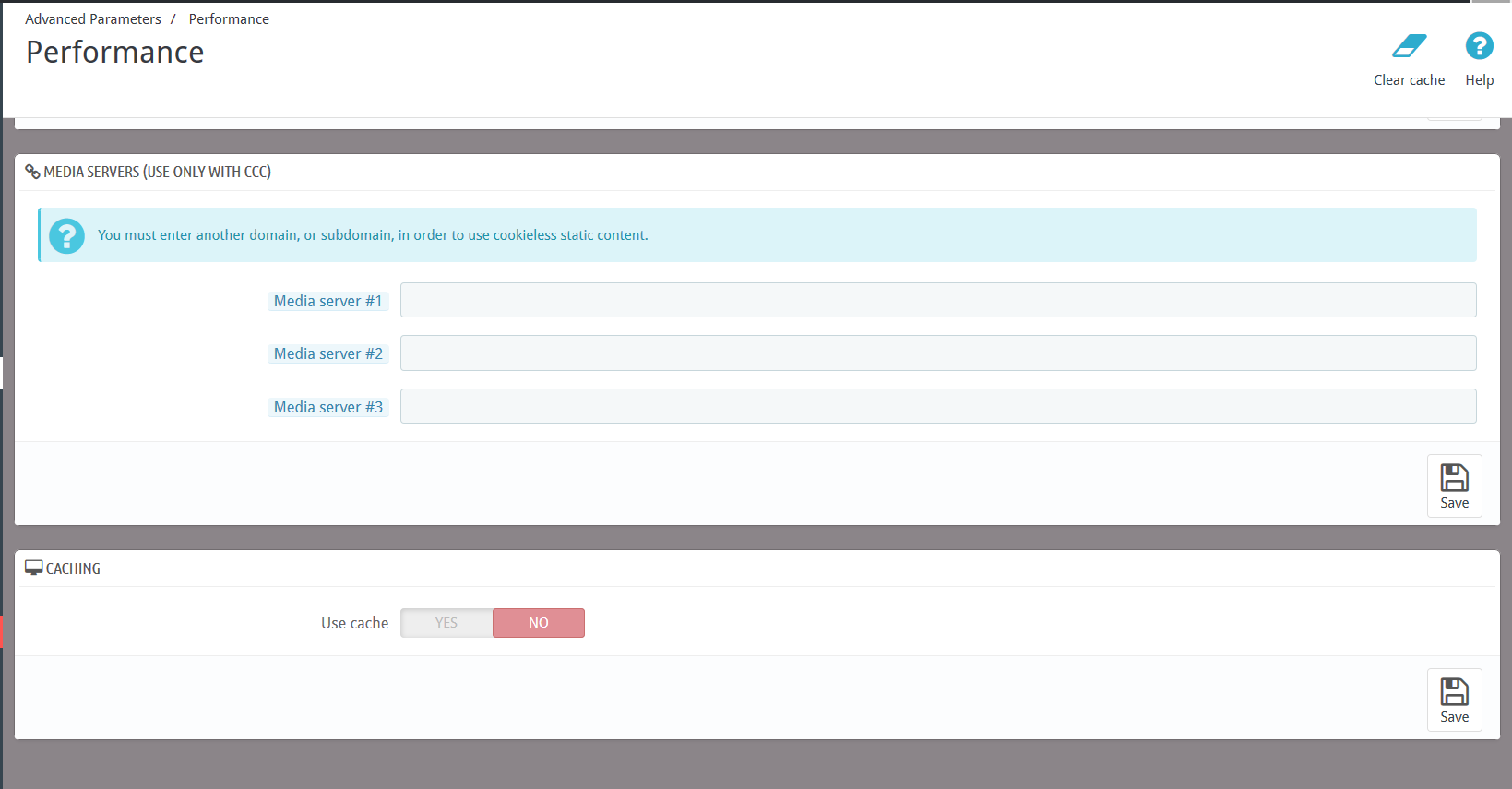 Smarty Cache Error - Configuring and using PrestaShop - PrestaShop Forums