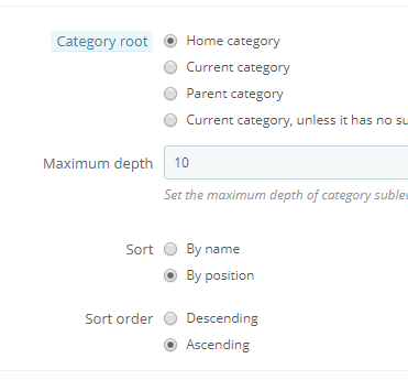 Category tree links block doesn't showing any categories - Configuring and using PrestaShop ...