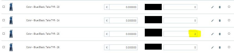 [Solved] colour + size combinations issue - Configuring and using PrestaShop - PrestaShop Forums