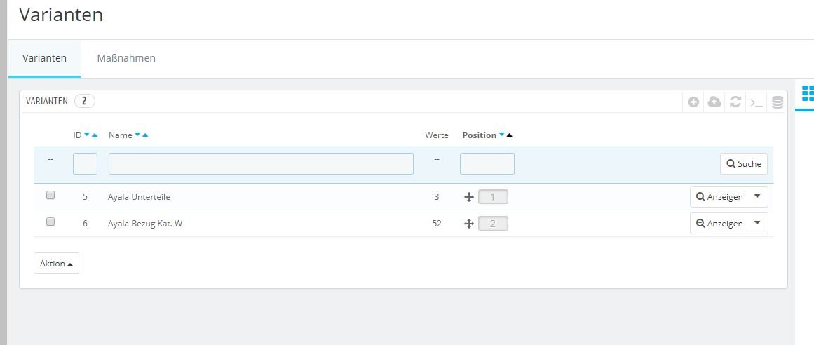 how many variants - Configuring and using PrestaShop - PrestaShop Forums