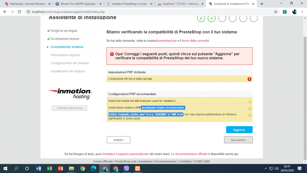 Ask How To Fix Intl Extension Is Not Loaded Prestashop 1762 General Topics Prestashop 