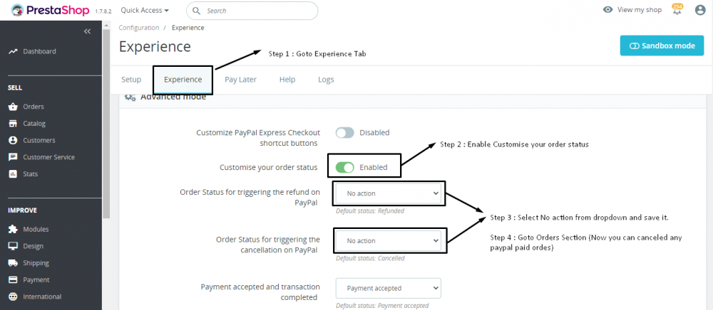 How to just change order 'status' in BO/orders - Core developers - PrestaShop Forums